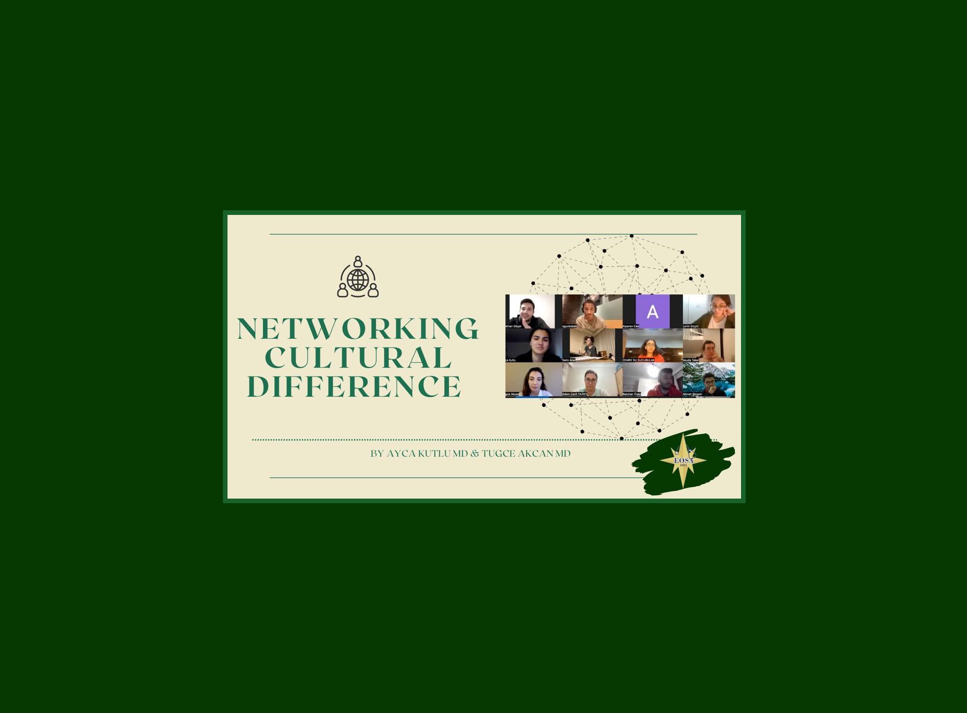 Networking Cultural Difference - EOSA